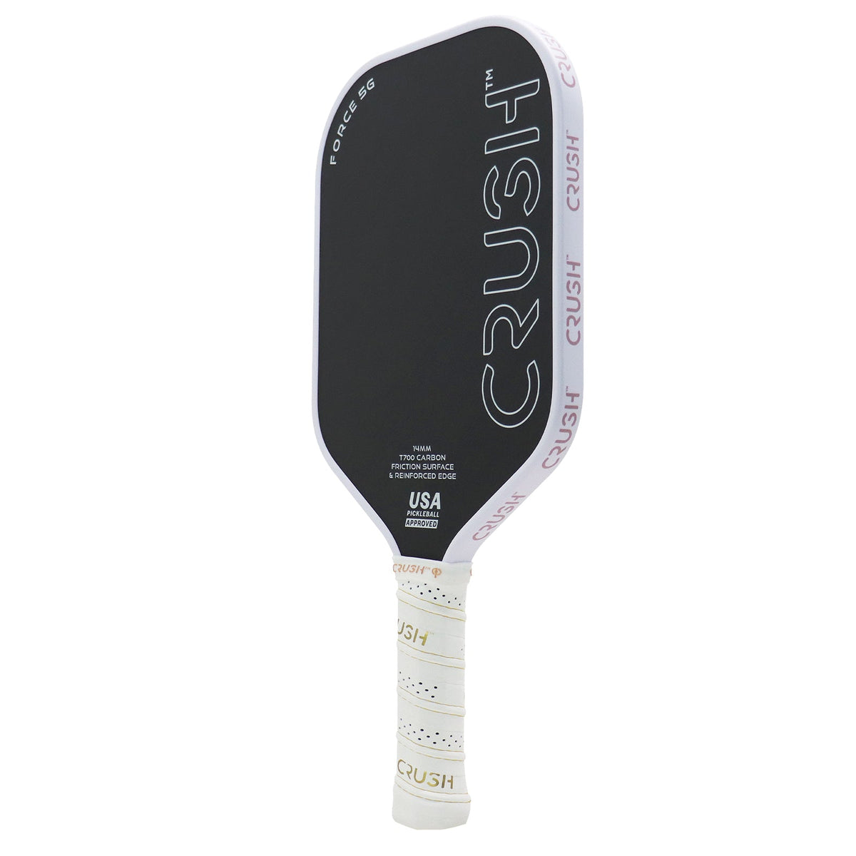 CRUSH FORCE 5G Paddle 16mm & 14mm – PURE Pickleball & Padel